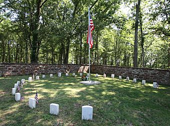 Ball's Bluff Battlefield and National Cemetery Facts for Kids