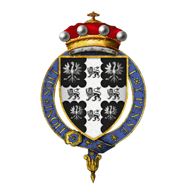 Image: Coat of arms of Sir William Paget, 1st Baron Paget, KG