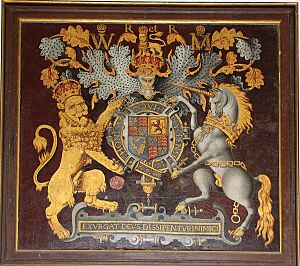 Royal coat of arms of the United Kingdom Facts for Kids