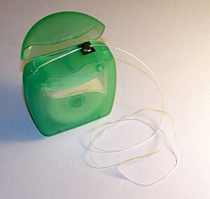 Dental floss Facts for Kids