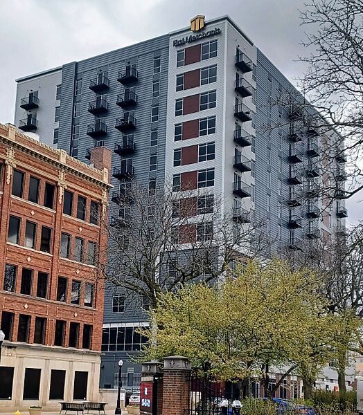 Image: First Merchants, Skyline Tower, Fort Wayne, IN 2024-04-12