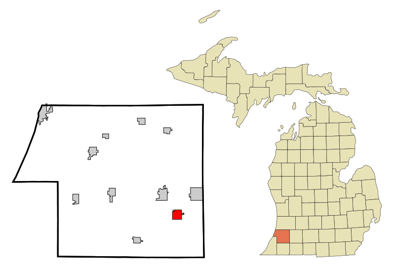 Image: Van Buren County Michigan Incorporated and Unincorporated areas ...