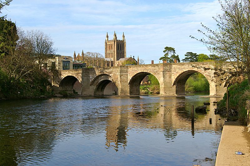 Image: Wye Bridge, Hereford