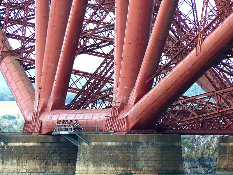 Image: Close up on the Forth Bridge, Scotland arp