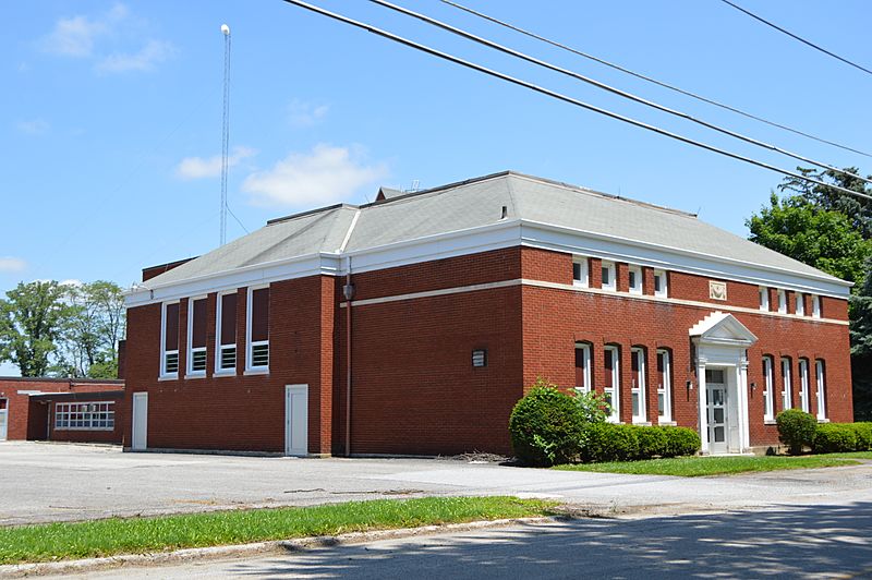 Image: Sugar Creek Township High School, Gomer