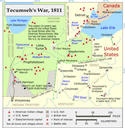 Tecumseh's War Facts for Kids