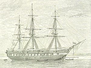 HMS Worcester (1843) Facts for Kids