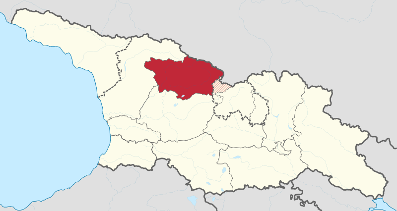 Image: Racha-Lechkhumi in Georgia (disputed hatched)