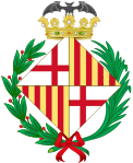 Coat of arms of Barcelona Facts for Kids