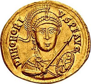 Honorius (emperor) Facts for Kids