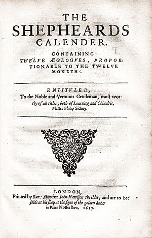 Edmund Spenser Facts for Kids