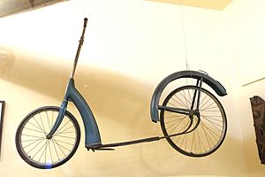 Eccentric-hub scooter Facts for Kids