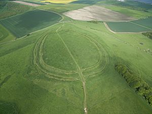 Barbury Castle Facts for Kids