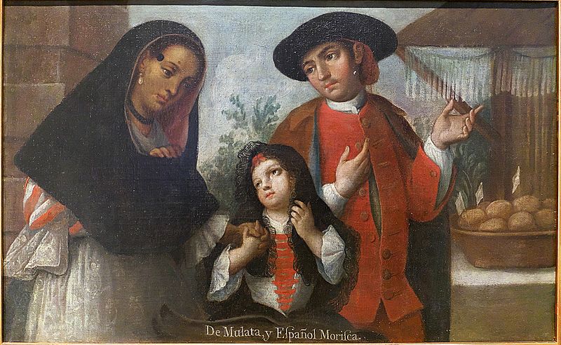 Image: De Mulata y Español, Morisca (Juan Patricio Morlete)