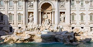 Trevi fountain Facts for Kids