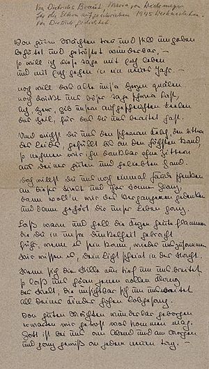 Maria von Wedemeyer Weller Facts for Kids