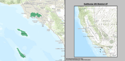 California's 47th congressional district Facts for Kids