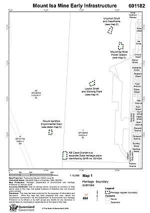 Mount Isa Mine Early Infrastructure Facts for Kids