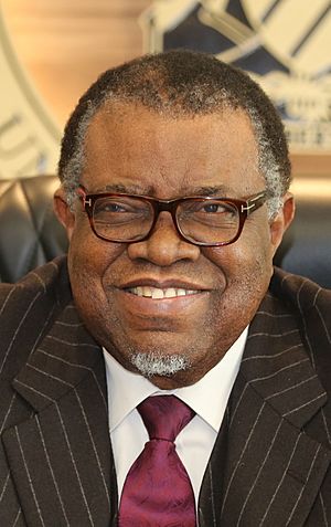Hage Geingob Facts for Kids