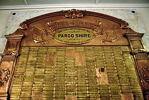 Paroo Shire Honour Board Facts for Kids