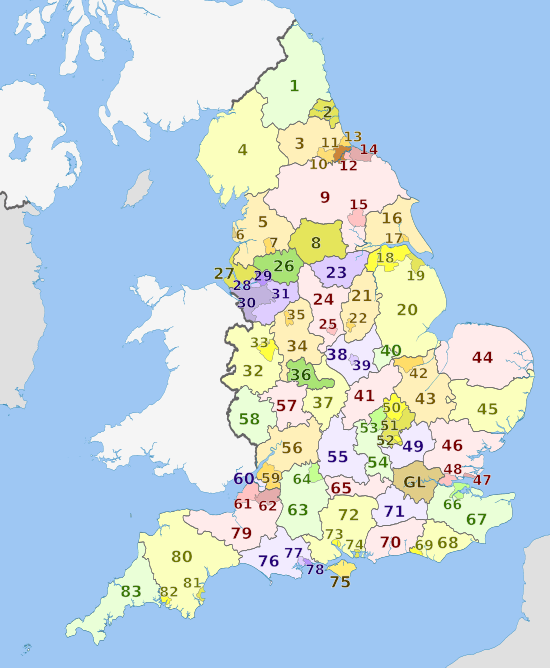 Metropolitan and non-metropolitan counties of England Facts for Kids