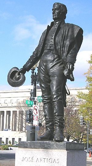 Statue of José Gervasio Artigas (Washington, D.C.) Facts for Kids