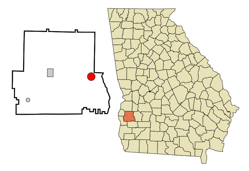 Image: Randolph County Georgia Incorporated and Unincorporated areas ...