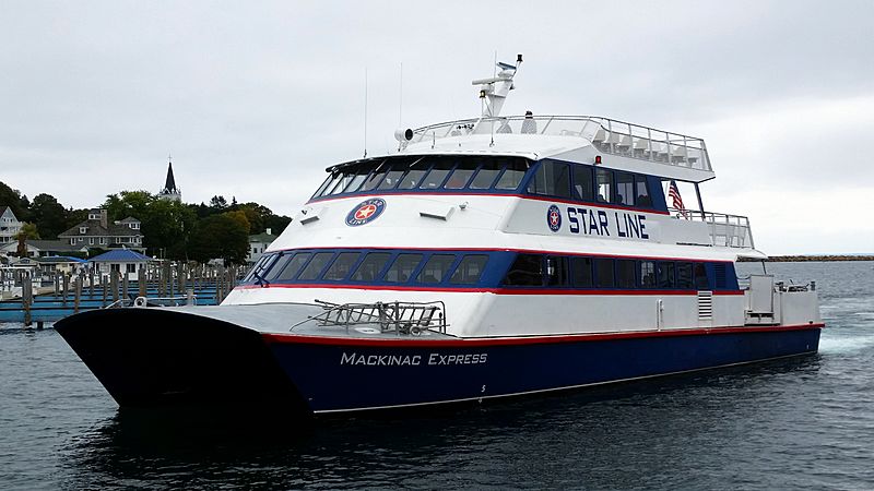 Image: Star Line's Mackinac Island Ferry, Mackinac Express