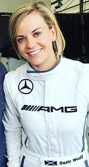 Susie Wolff Facts for Kids