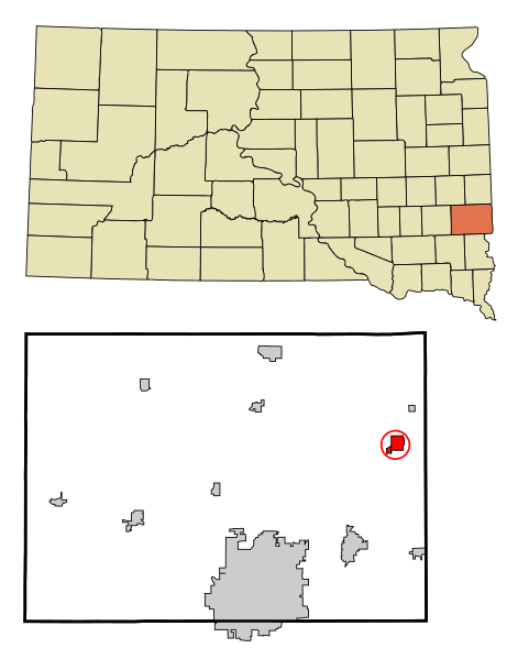 Image: Minnehaha County South Dakota Incorporated and Unincorporated ...