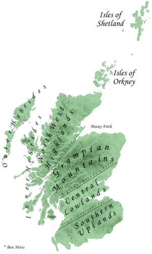 Grampian Mountains Facts for Kids