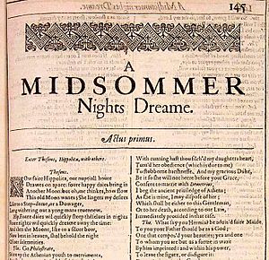 A Midsummer Night's Dream Facts for Kids