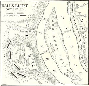 Battle of Ball's Bluff Facts for Kids