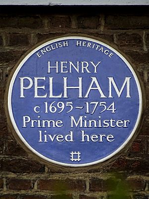 Henry Pelham Facts for Kids