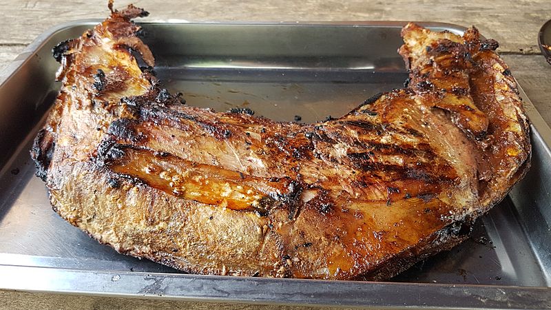 Image: Inihaw Na Panga Ng Tuna (grilled tuna jaw), Philippines 02