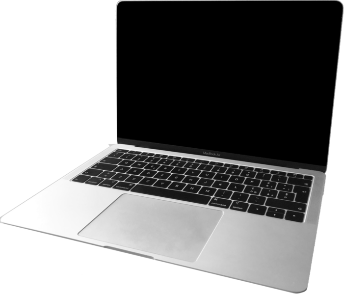 Image: MacBook Air (3rd generation, space gray)