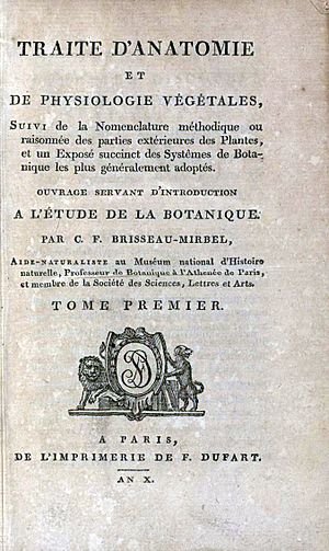 Charles-François Brisseau de Mirbel Facts for Kids