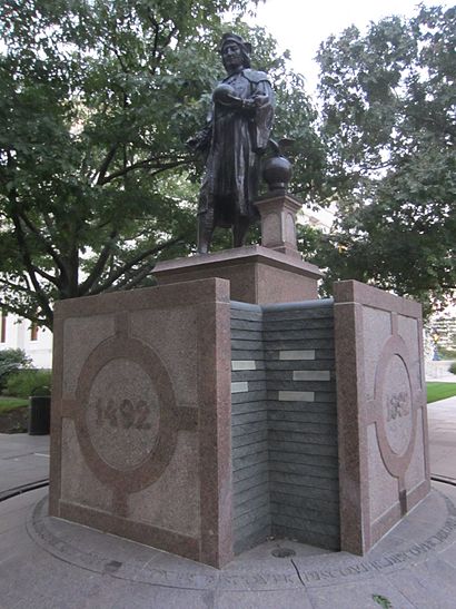 Statue of Christopher Columbus (Ohio Statehouse) Facts for Kids