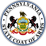Flag and coat of arms of Pennsylvania Facts for Kids
