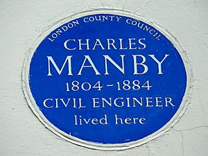 Charles Manby Facts for Kids