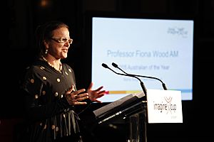 Fiona Wood Facts for Kids