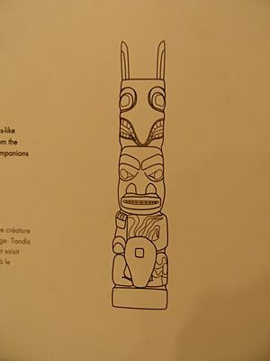 Nisga'a and Haida Crest Poles of the Royal Ontario Museum Facts for Kids