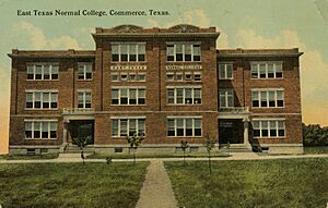 History of East Texas Normal College Facts for Kids