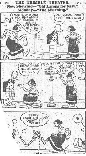 Comic strip Facts for Kids