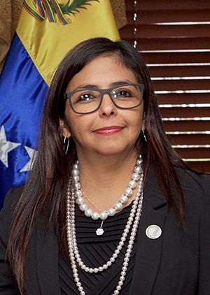 Delcy Rodríguez Facts for Kids