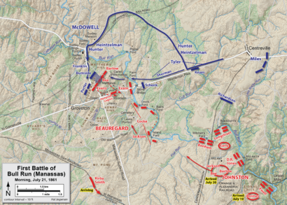 First Battle of Bull Run Facts for Kids