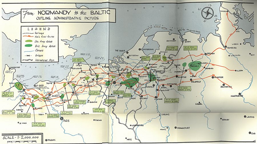 British logistics in the Siegfried Line campaign Facts for Kids