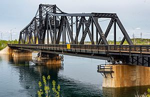 Little Current Swing Bridge Facts for Kids