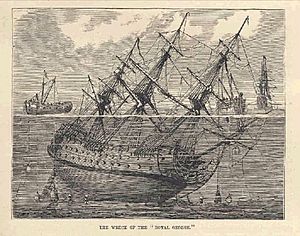 HMS Royal George (1756) Facts for Kids