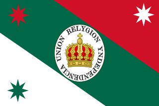 Image: Flag of the Iturbide's Infantry